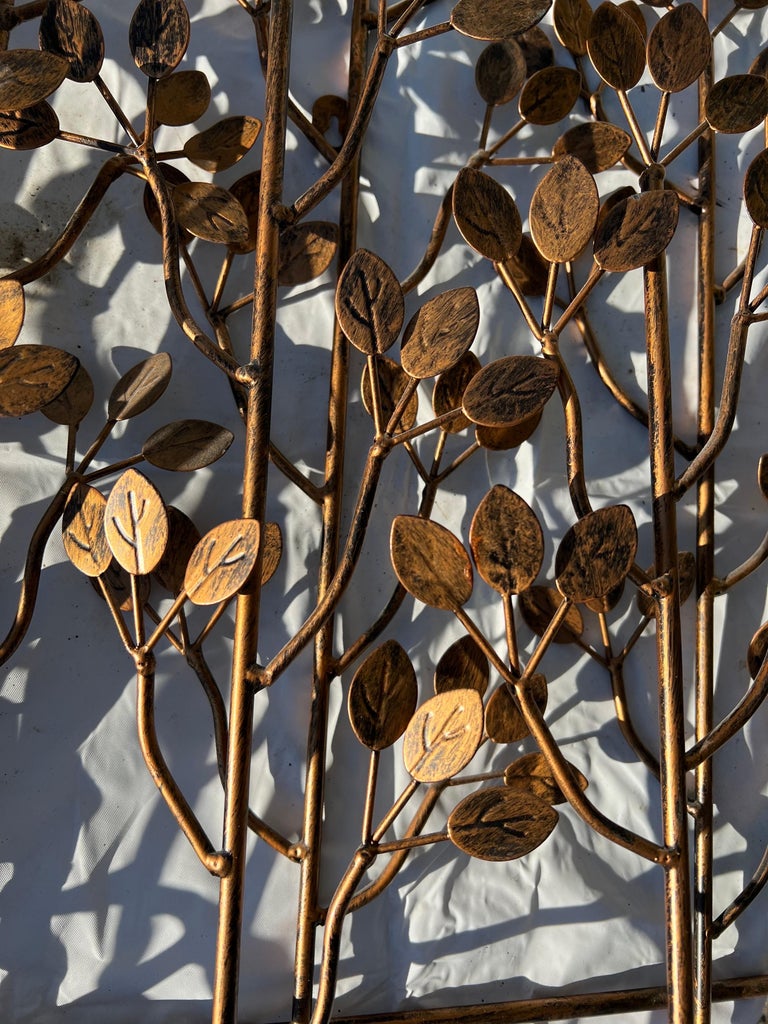 Large Mid Century Modern Tree Wall Sculpture For Sale at 1stDibs