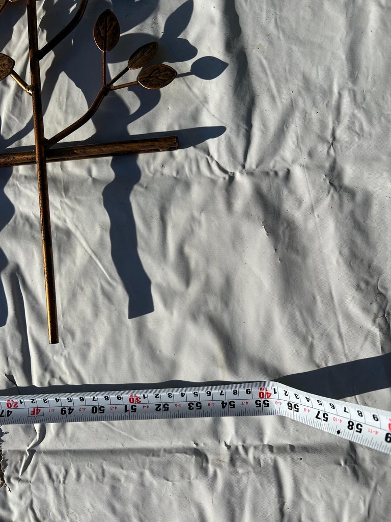 Large Mid Century Modern Tree Wall Sculpture For Sale at 1stDibs