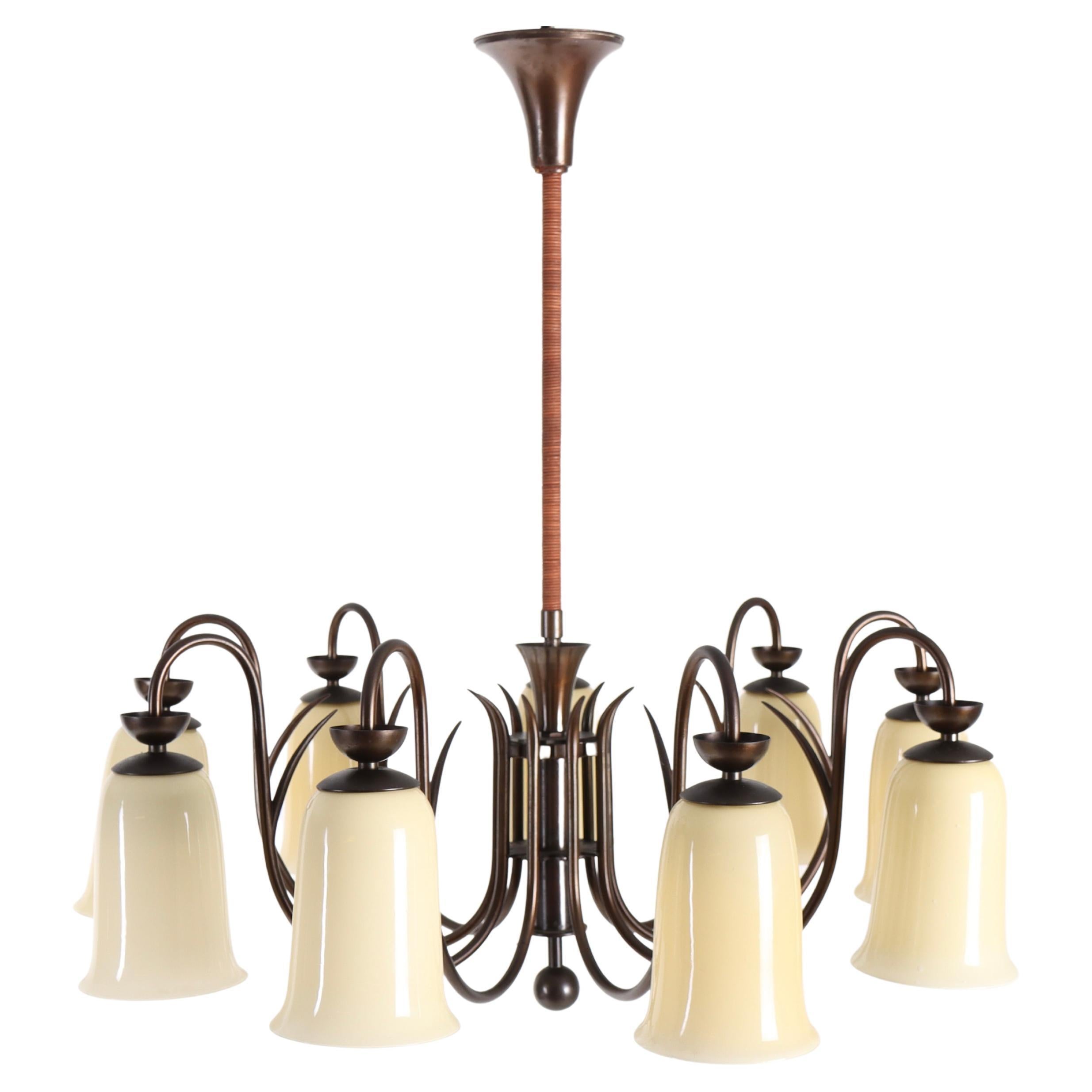 Ernst Voss Chandelier at 1stDibs