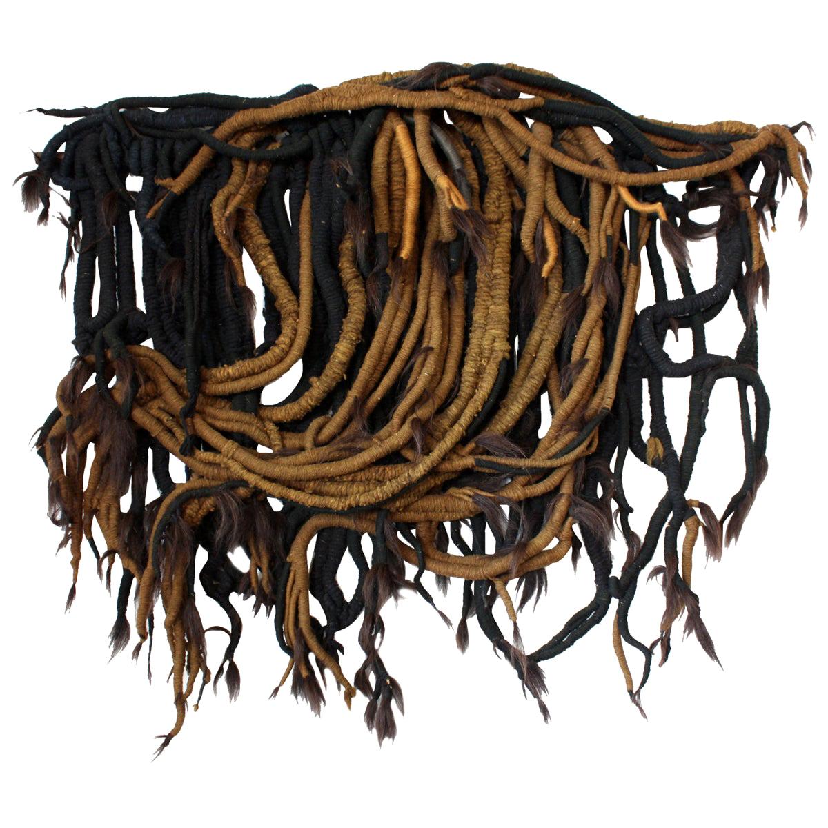 Large Mid Century Fiber Art Weaving For Sale at 1stDibs