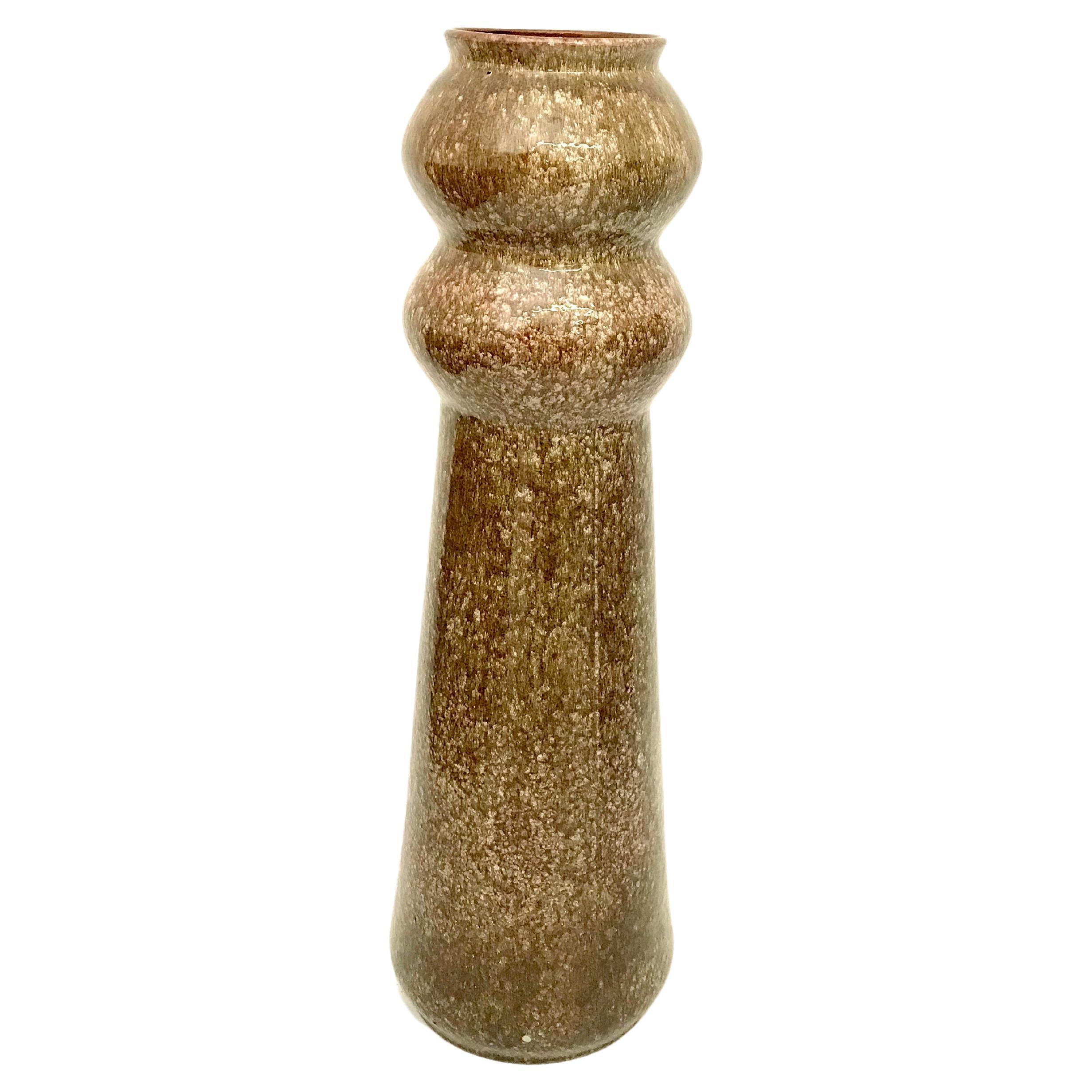 Karen Karnes Mid-Century Modern Stoneware Art Pottery Large Vase at 1stDibs