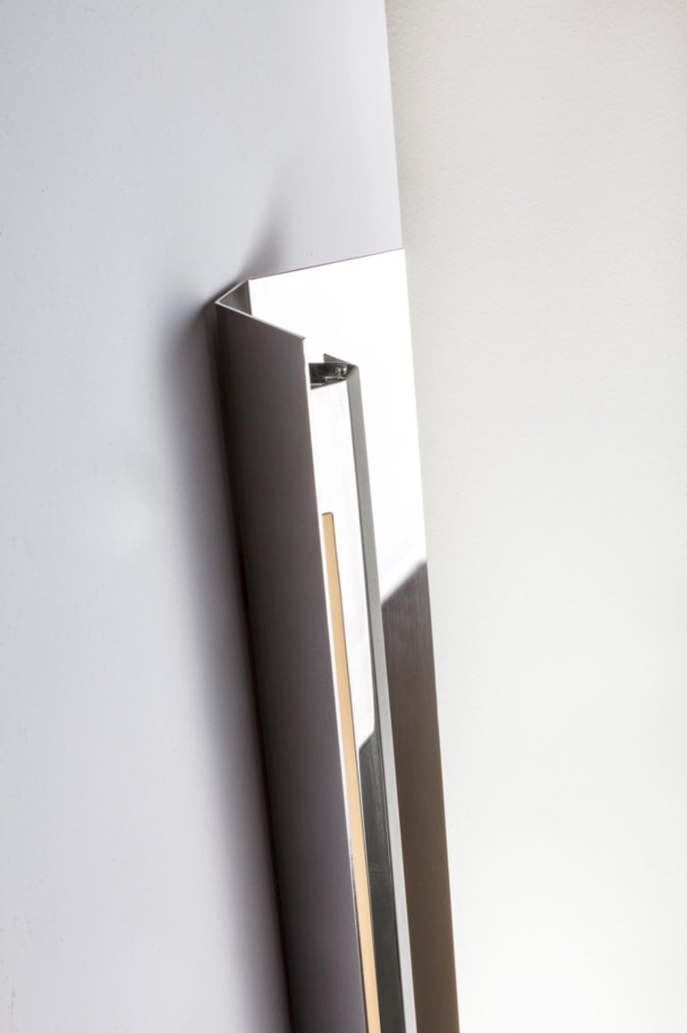 Large Misalliance Inox Wall Light by Lexavala For Sale at 1stDibs