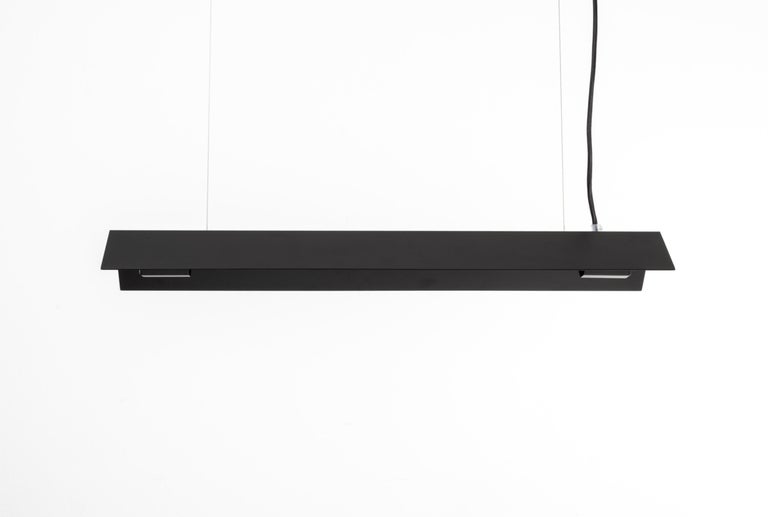 Large Misalliance Ral Jet Black Suspended Light by Lexavala For Sale at ...