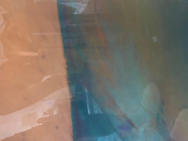 Large Modern Abstract Art Painting Signed Original Mark Dickson For ...