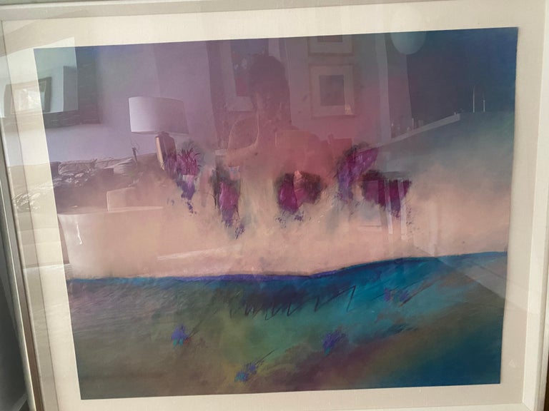 Large Modern Abstract Art Painting Signed Original Mark Dickson For ...