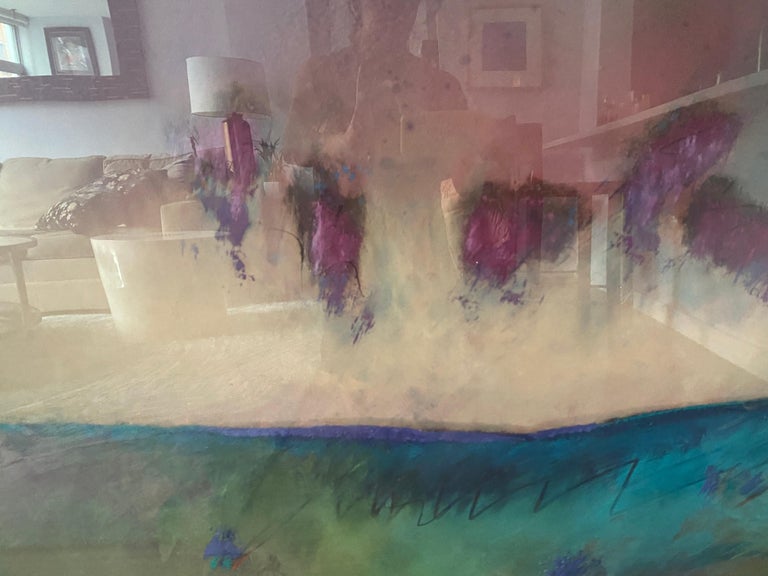 Large Modern Abstract Art Painting Signed Original Mark Dickson For ...