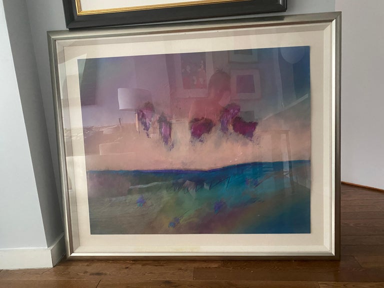 Large Modern Abstract Art Painting Signed Original Mark Dickson For ...