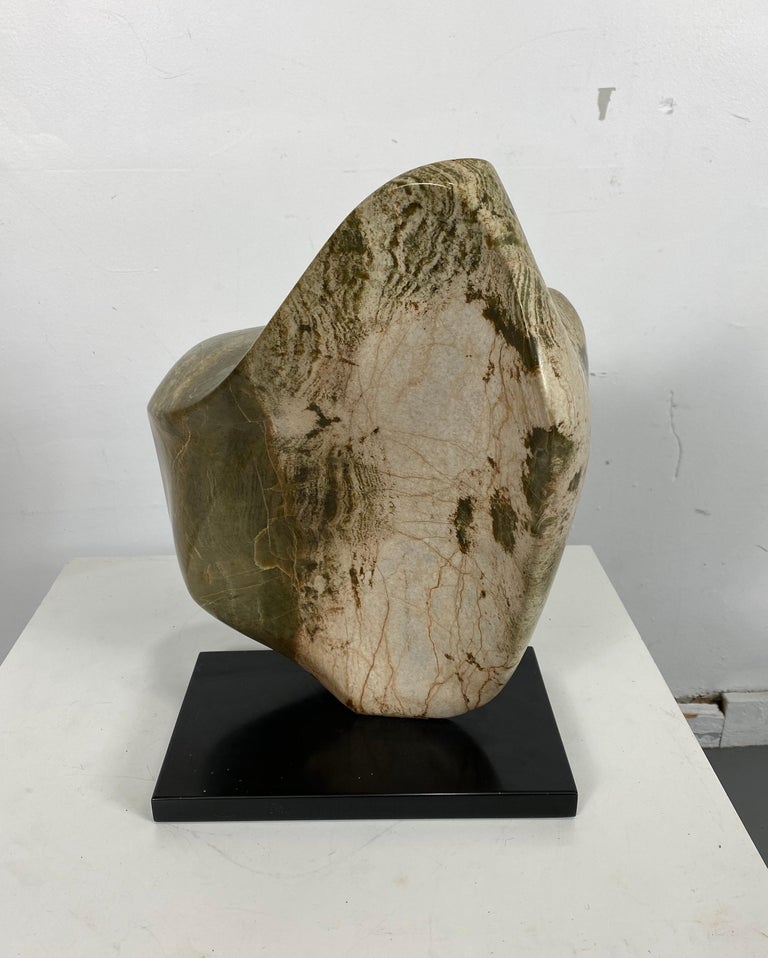 Large Modern Abstract Marble Sculpture by Hans Schleeh "young bird" at ...