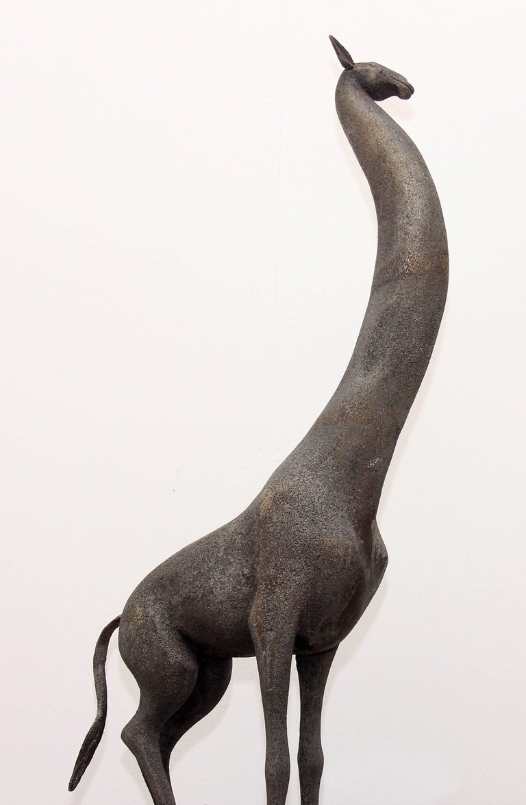 Large Modern Giraffe Sculpture, Latin American, Midcentury For Sale at ...