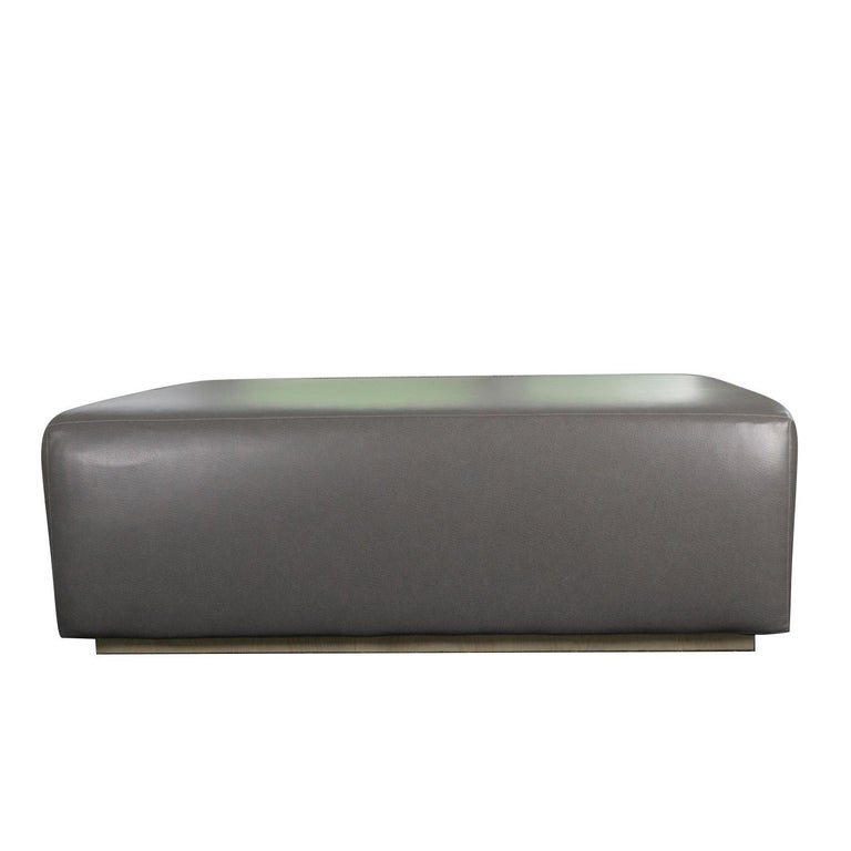 Large Modern Ottoman with Cubby For Sale at 1stDibs | modern large ...