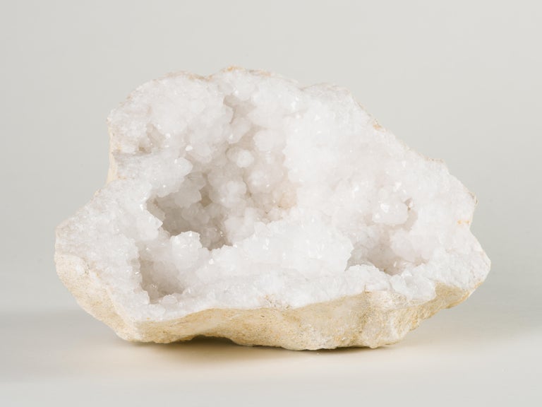 Large Moroccan Quartz Crystal Geode at 1stDibs