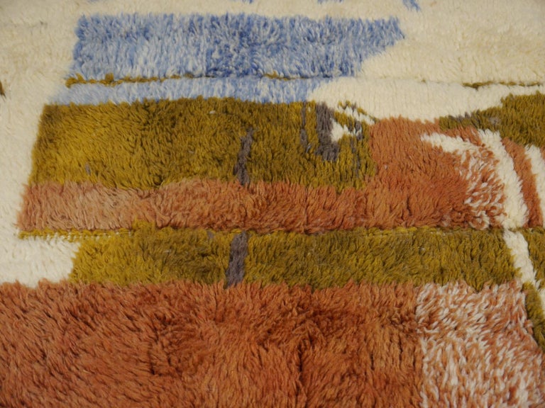 Large Moroccan Rug Bauhaus Style North African Design Djoharian ...