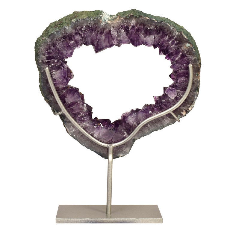 Large Mounted Amethyst Mineral Specimen #3 at 1stDibs