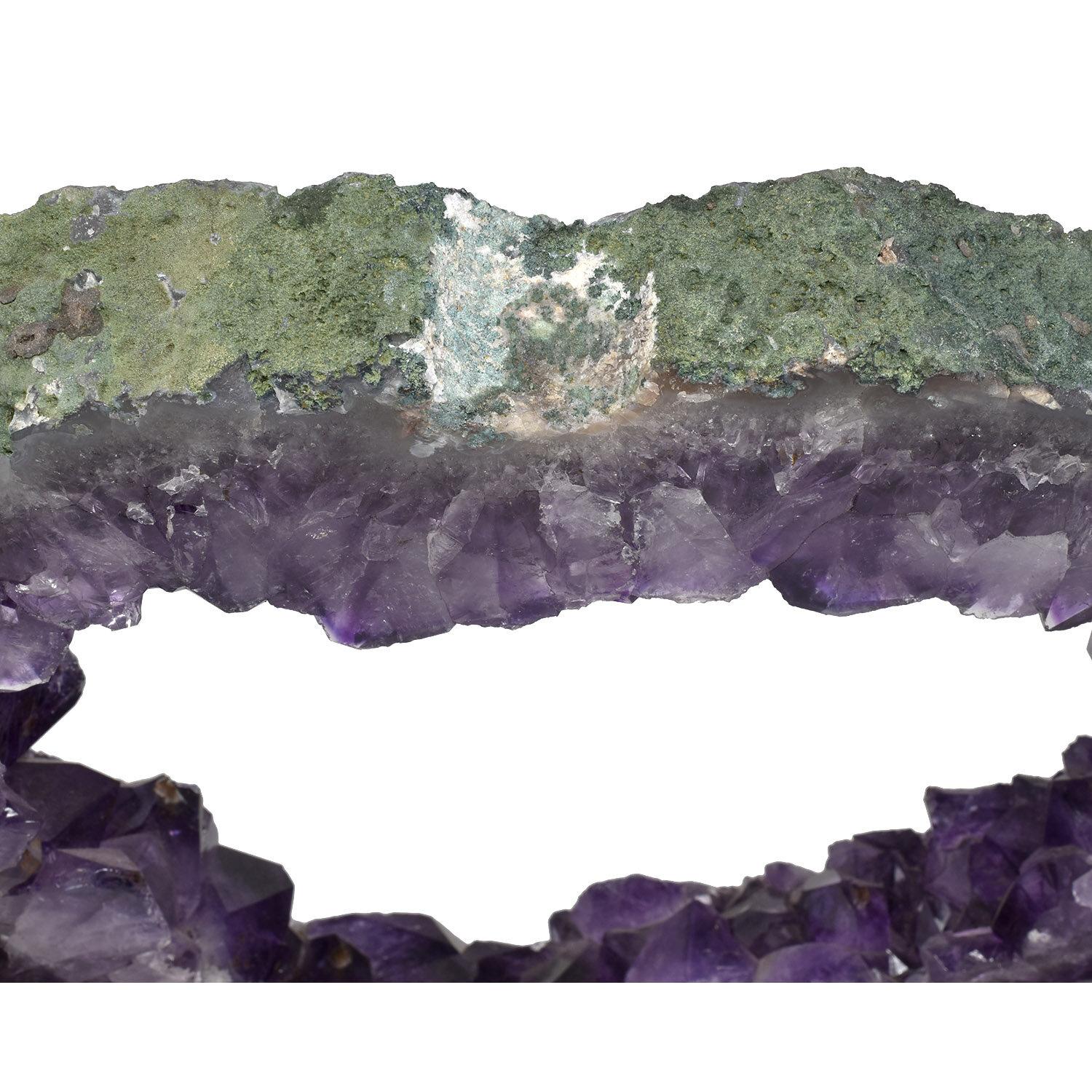 Large Mounted Amethyst Mineral Specimen #3 at 1stDibs