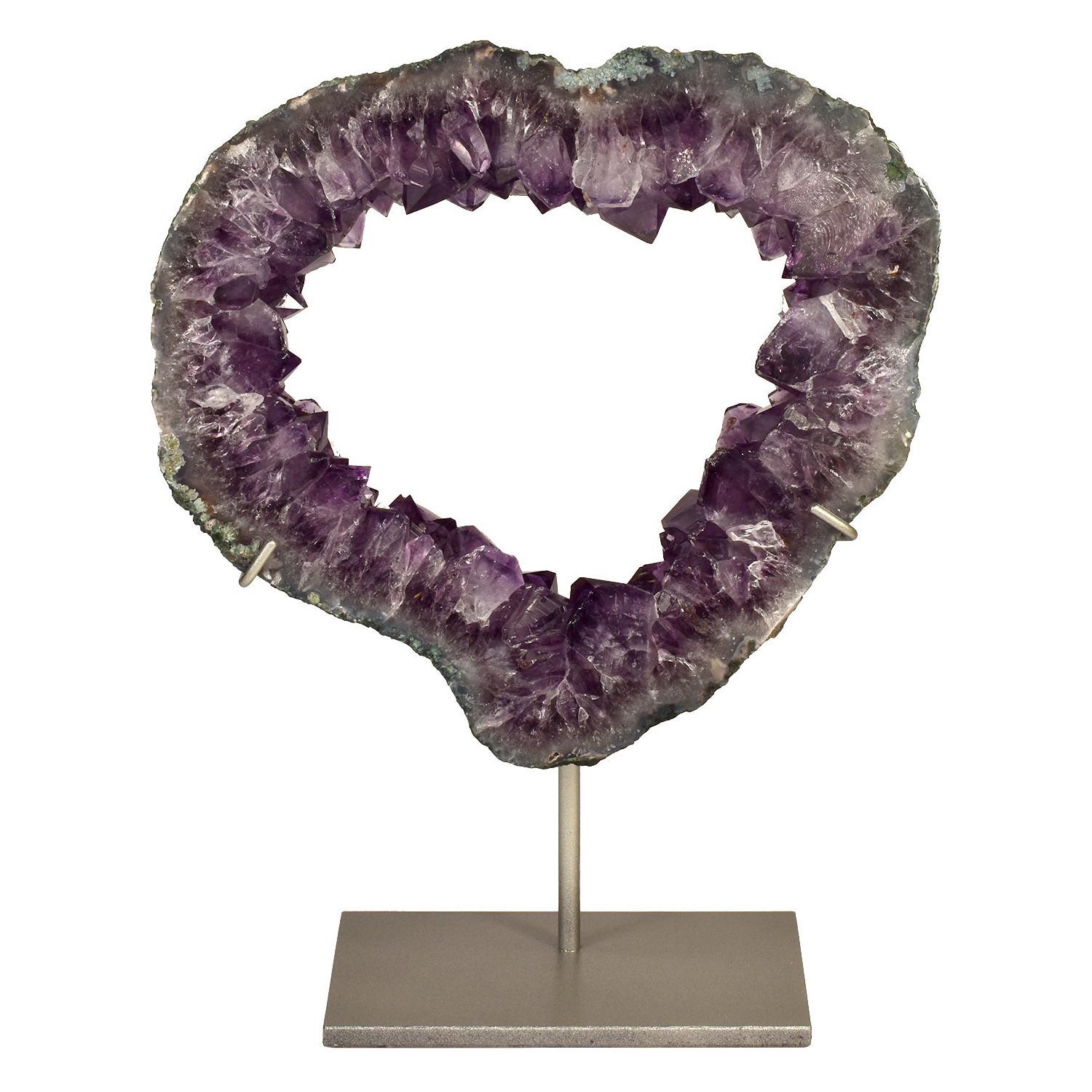 Large Mounted Amethyst Mineral Specimen #3 at 1stDibs
