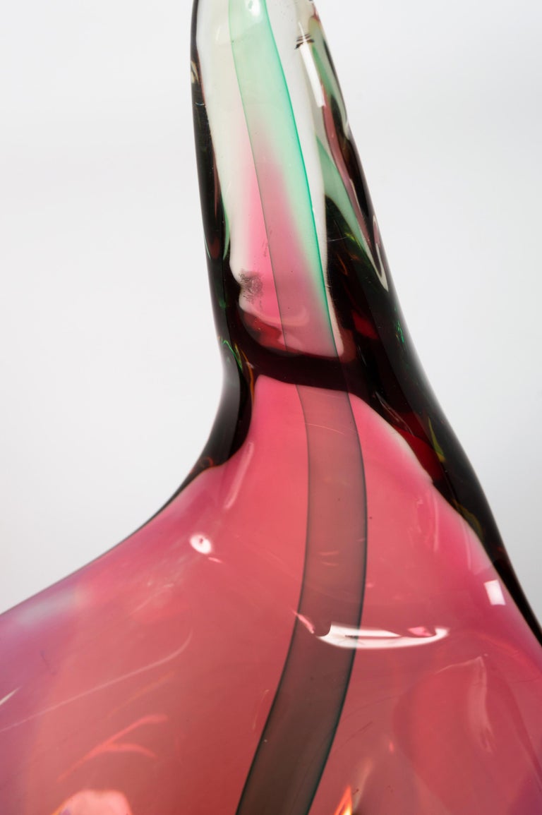 Large Murano Archimede Seguso Art Glass Centre Piece, Italy, C.1960 For ...