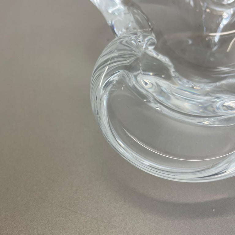 Large Murano Glass "LUCID" Bowl Element Shell Ashtray Murano, Italy ...