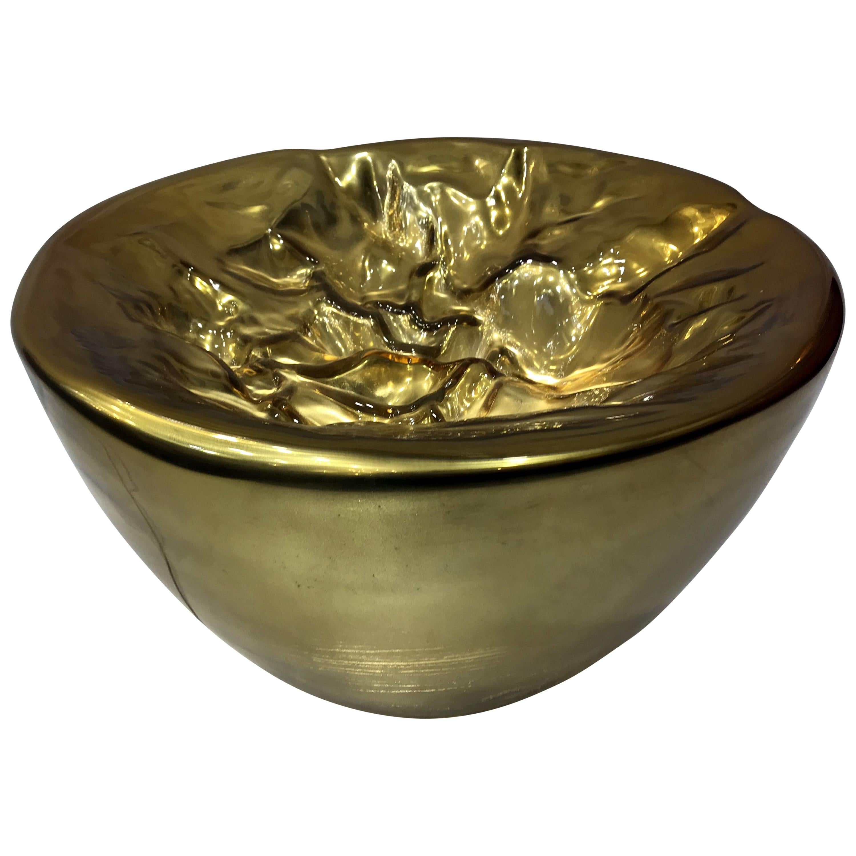 Large Murano Glass Vintage Volcano Lamp at 1stDibs