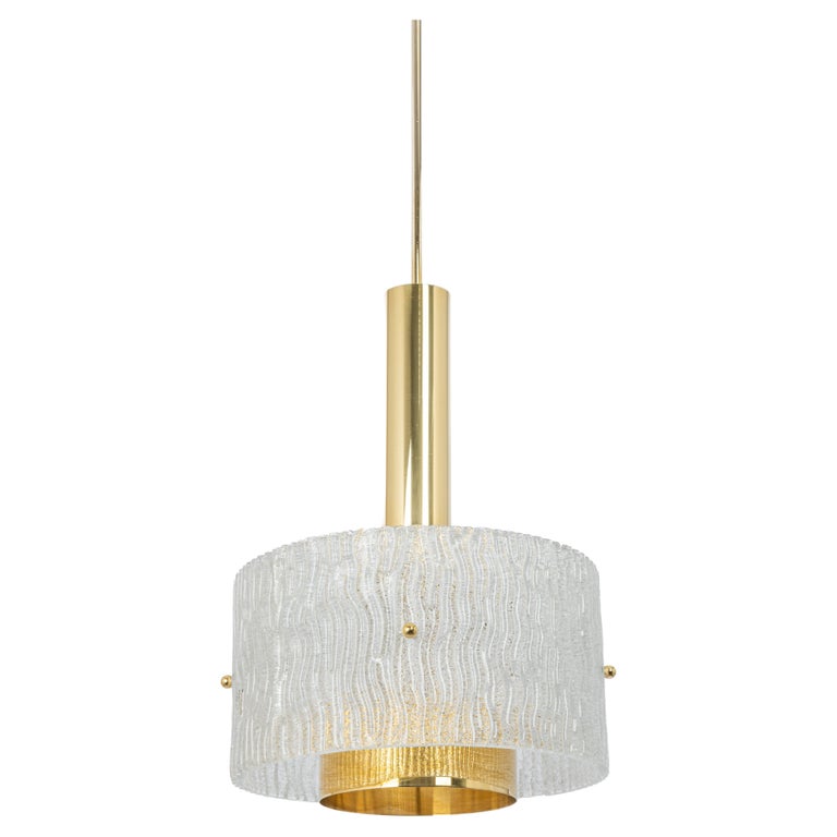 Large Murano Pendant Lights by Hillebrand, 1970s For Sale at 1stDibs