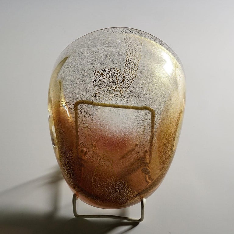 Large Murano "Polveri" Bowl Vetreria Archimede Seguso, ca. 1950s For ...