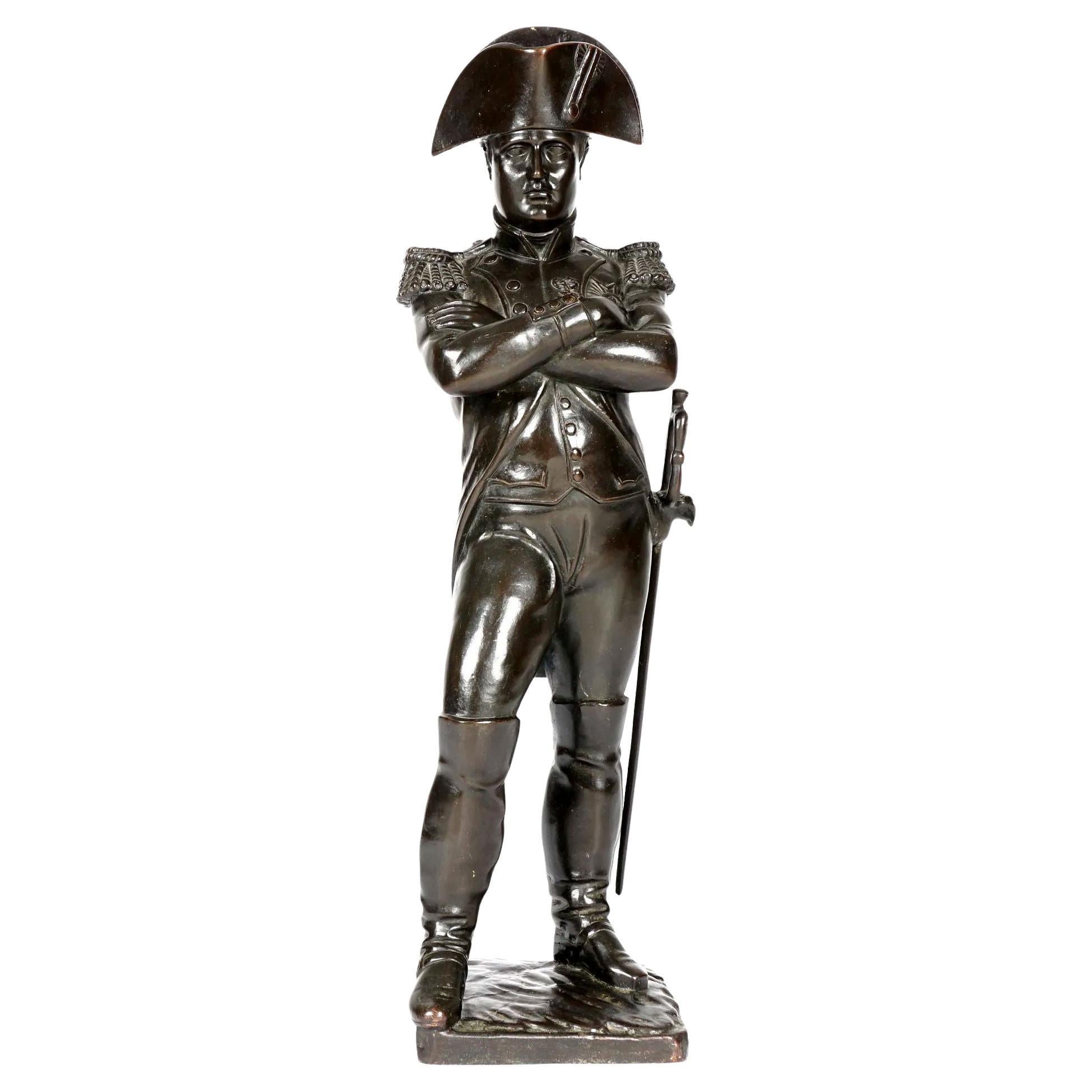 Bronze Sculpture “Last Days of Napoleon” after Model by Vincenzo Vela ...