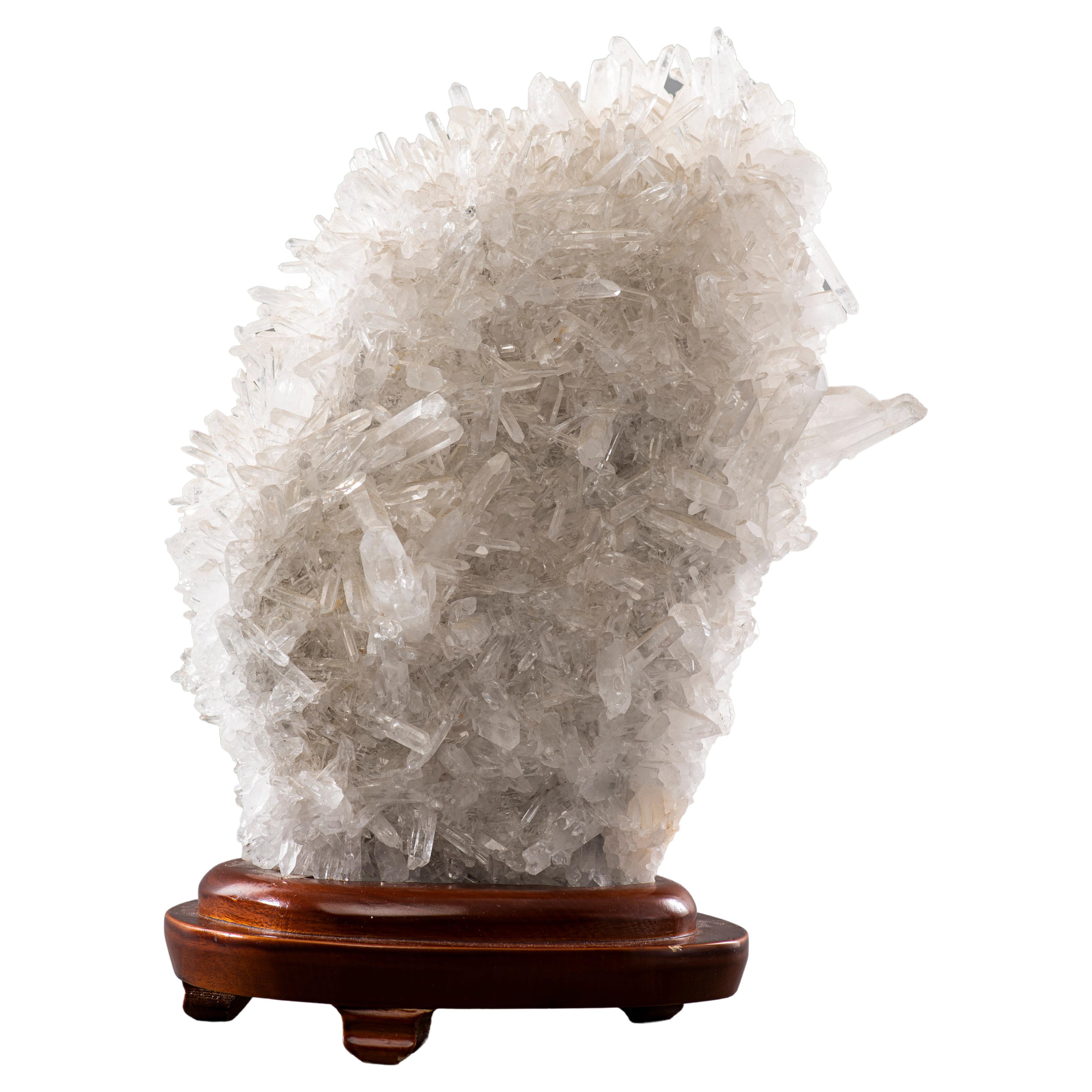 Impressive and Stunning Rock Crystal Quartz Mineral Specimen at 1stDibs