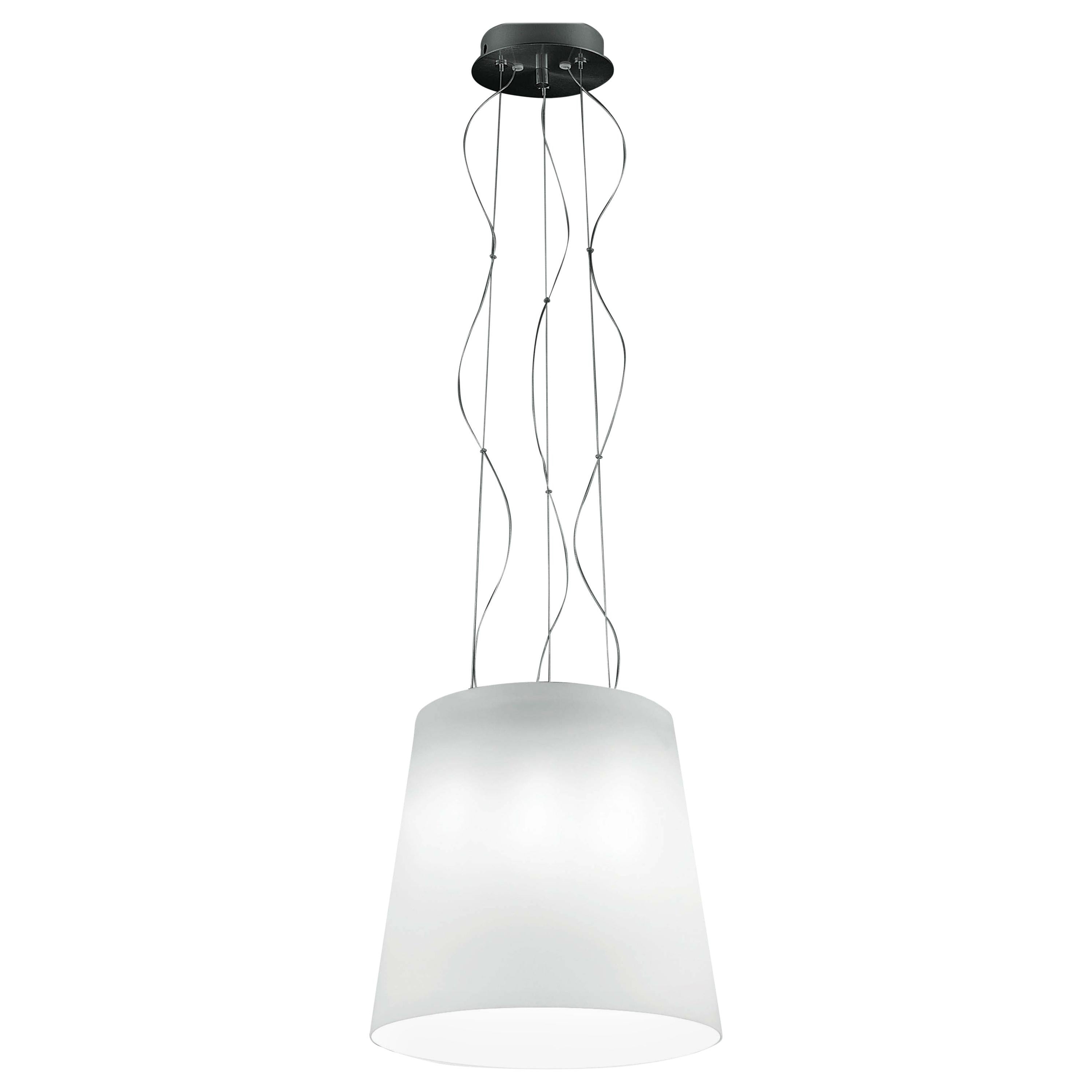 Medium LED Lucciola SP M Suspension Light in Matte White by Vistosi For ...