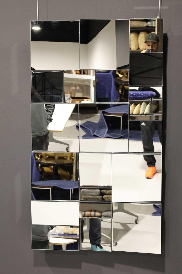 Large Neal Small Slopes Mirror For Sale at 1stDibs