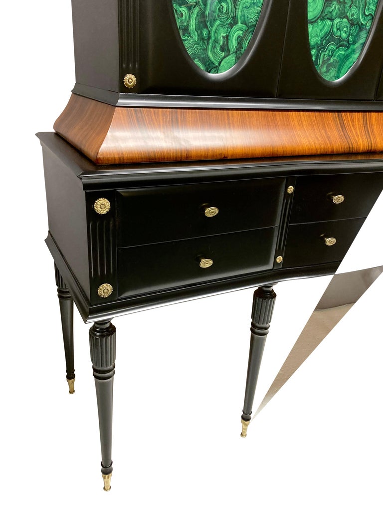 Large Neoclassical Paolo Buffa Cabinet on Stand For Sale at 1stDibs