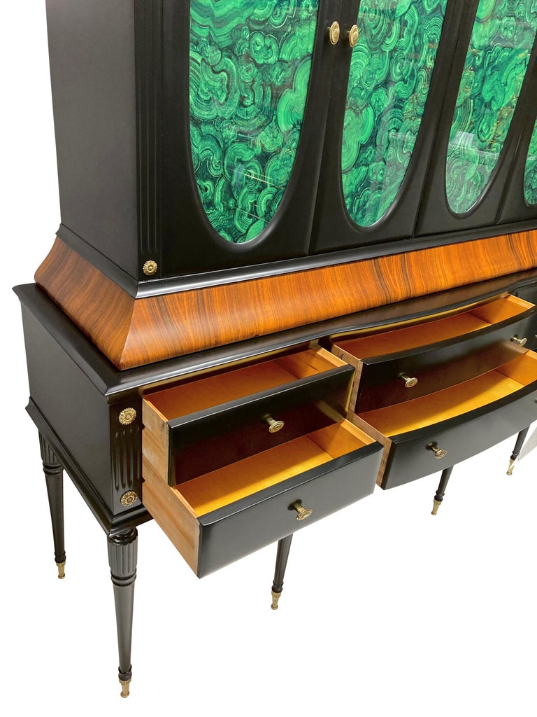 Large Neoclassical Paolo Buffa Cabinet on Stand For Sale at 1stDibs