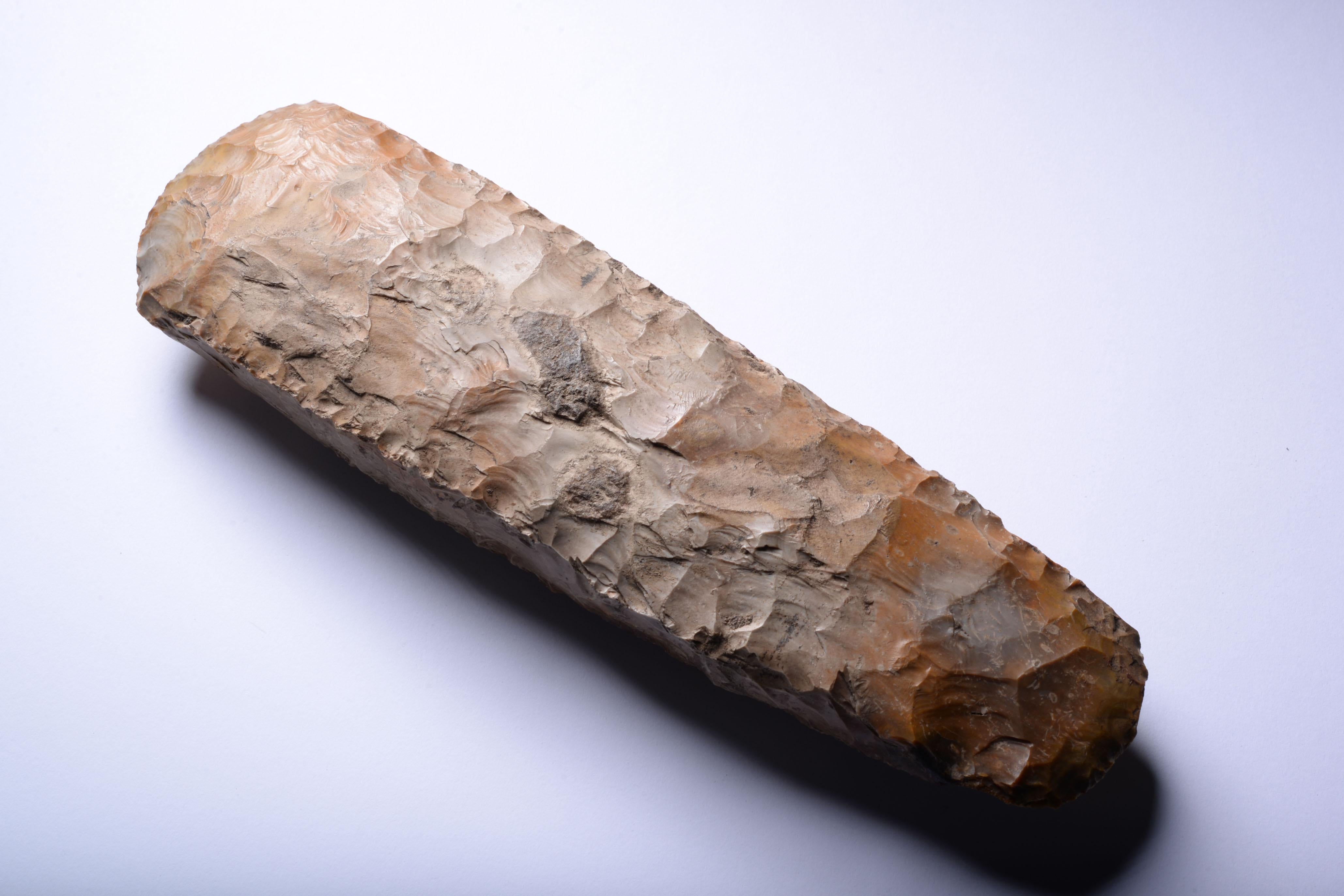 Large Neolithic Flint Axe For Sale at 1stDibs