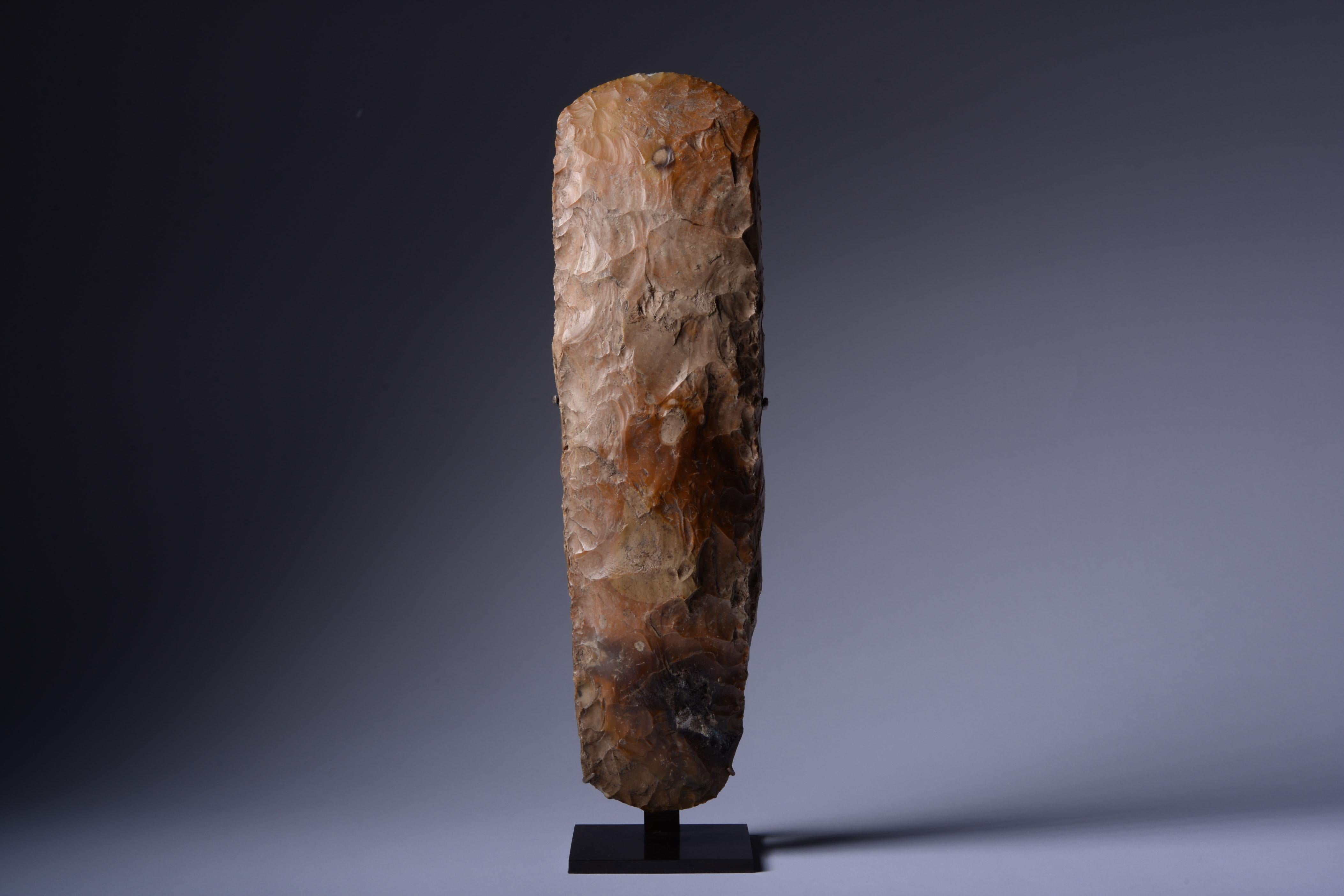 Large Neolithic Flint Axe For Sale at 1stDibs