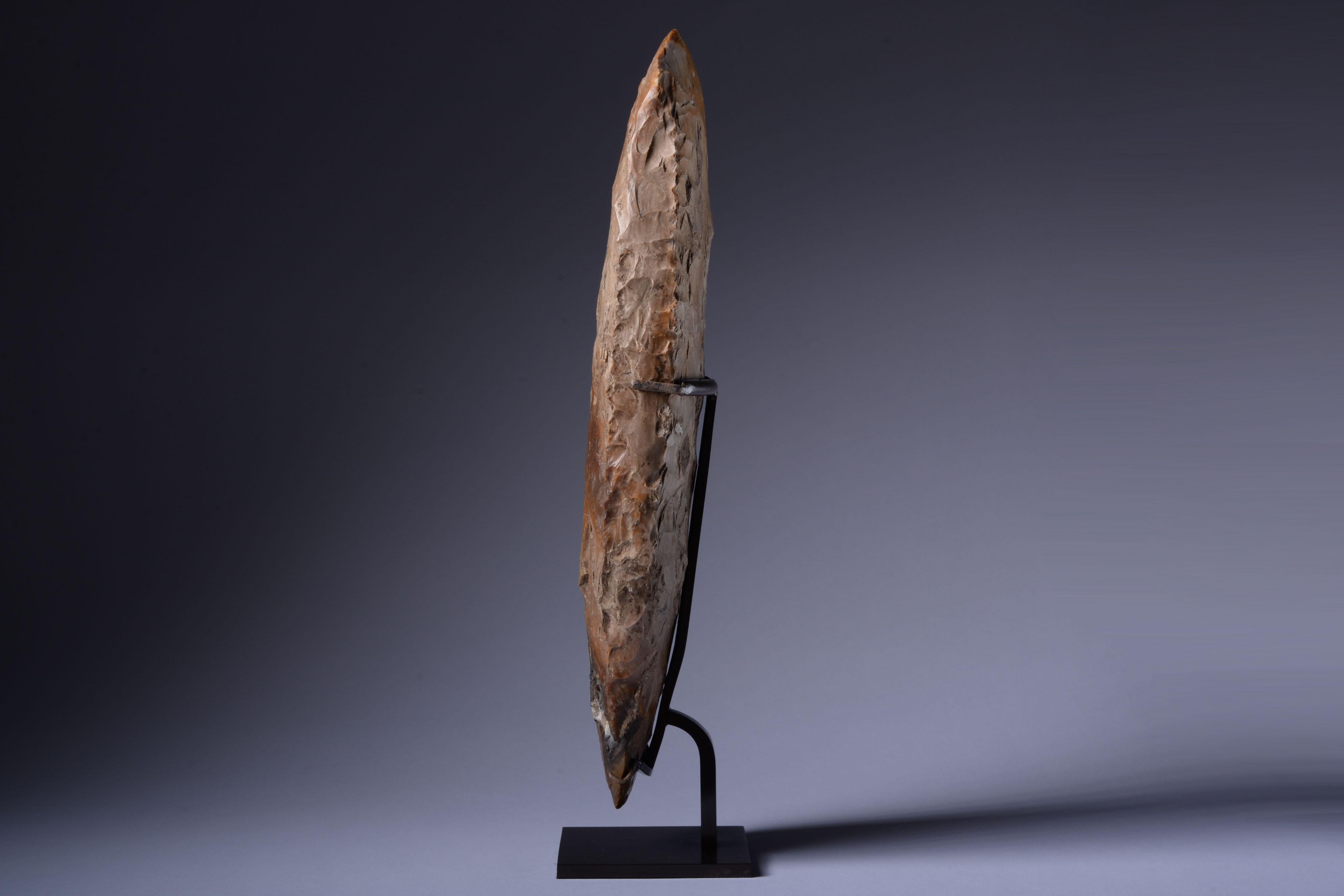 Large Neolithic Flint Axe For Sale at 1stDibs