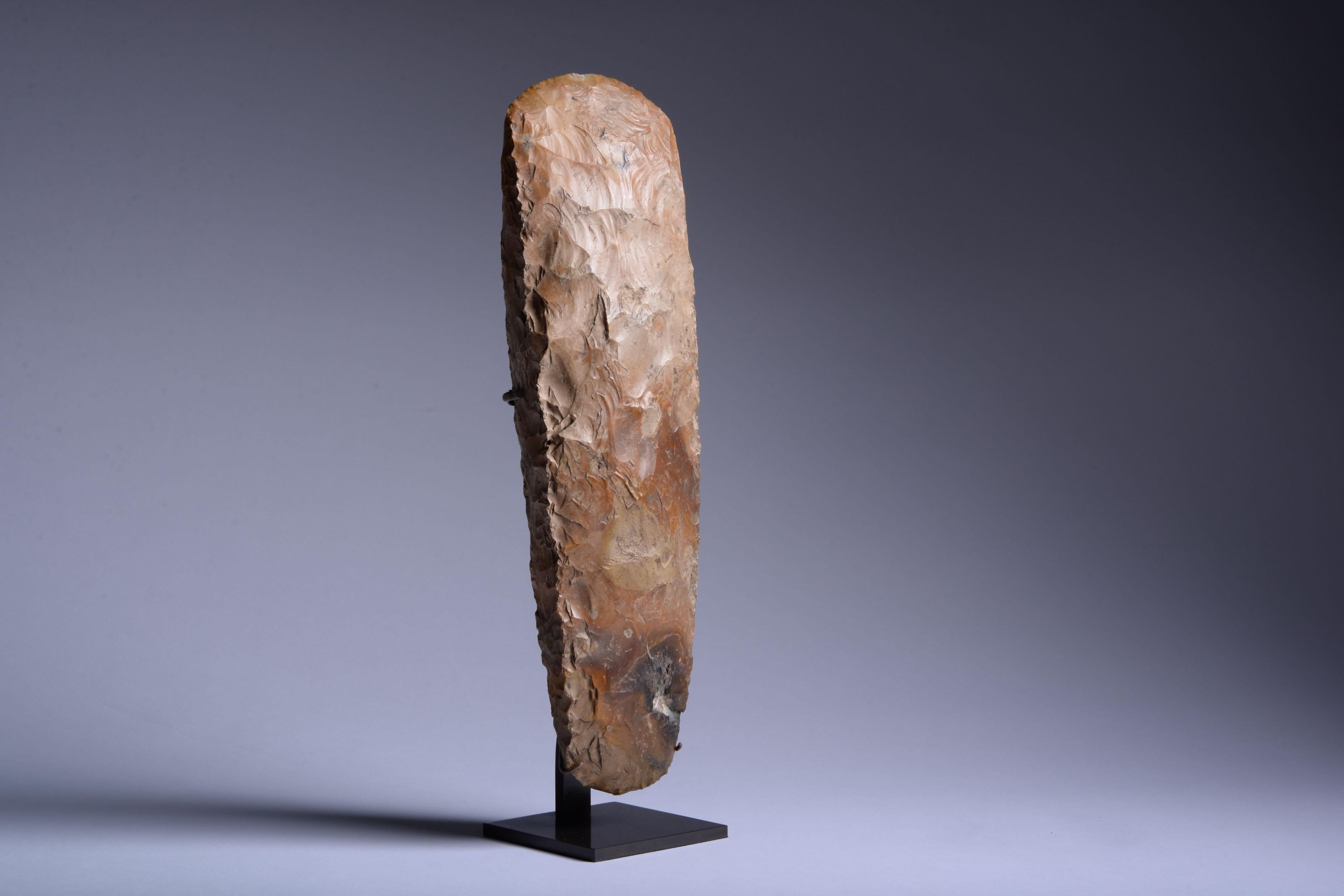Large Neolithic Flint Axe For Sale at 1stDibs