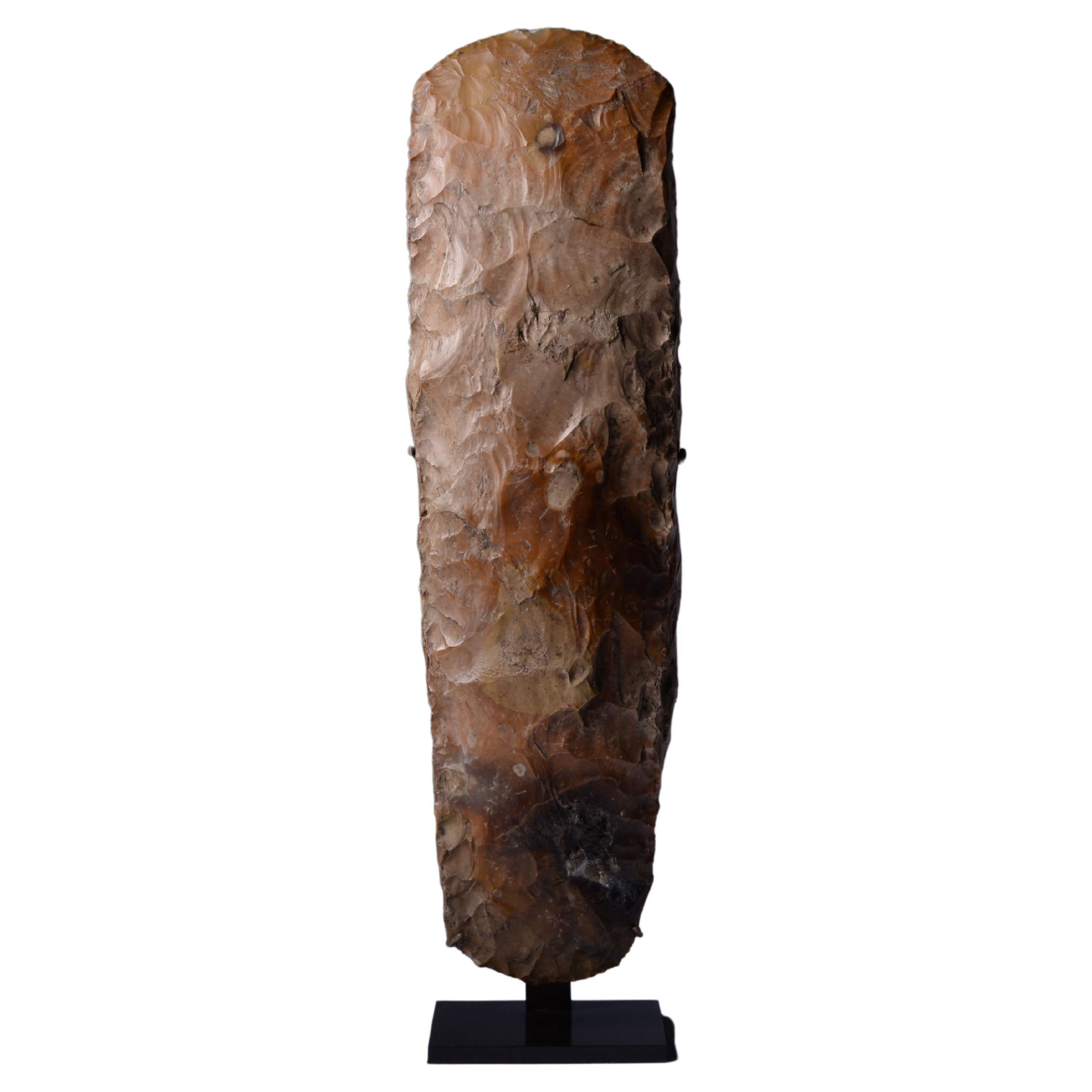 Large Neolithic Flint Axe For Sale at 1stDibs