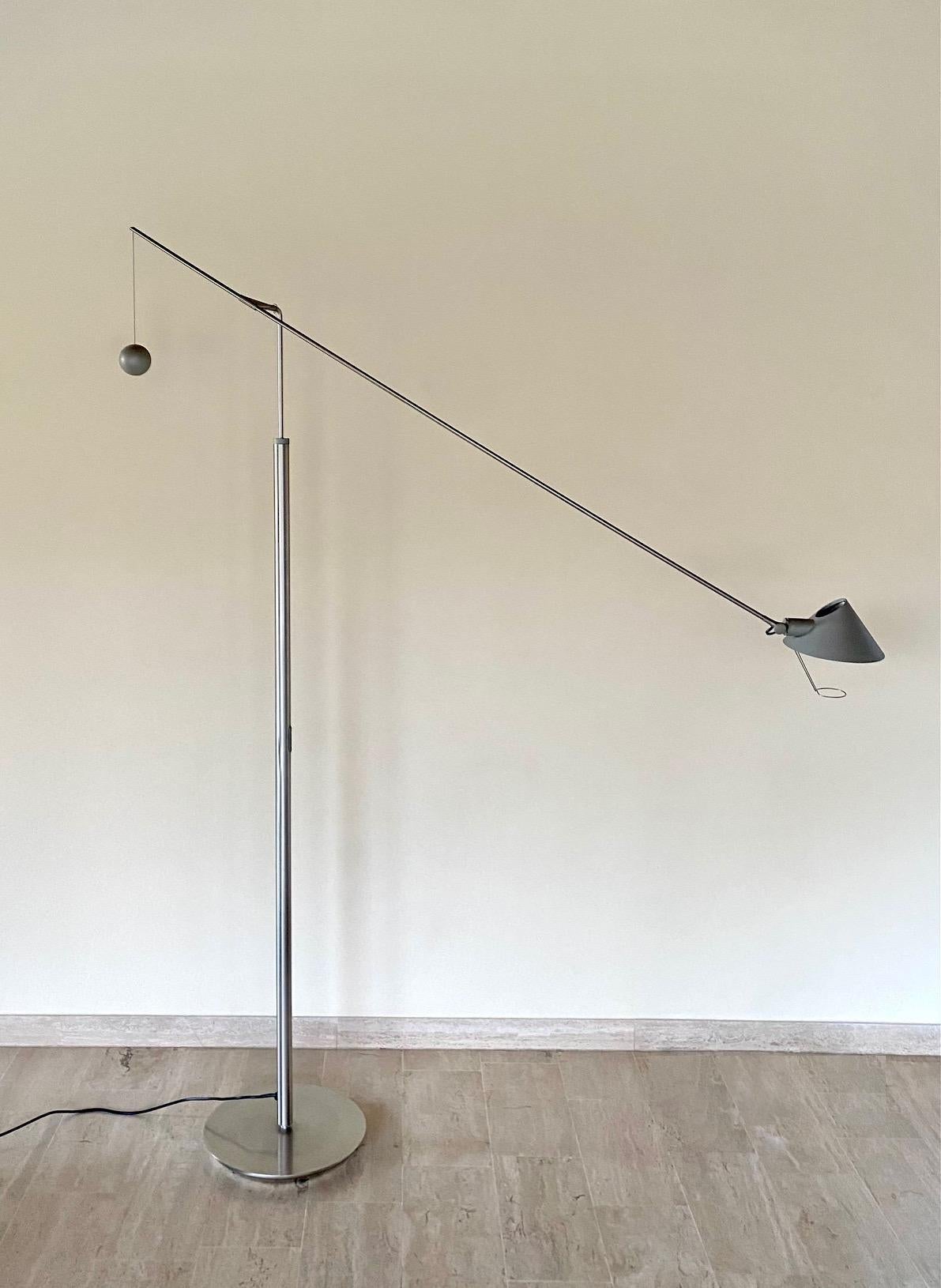 Large Nestore Floor Lamp by Carlo Forcolini for Artemide, 1990s For ...