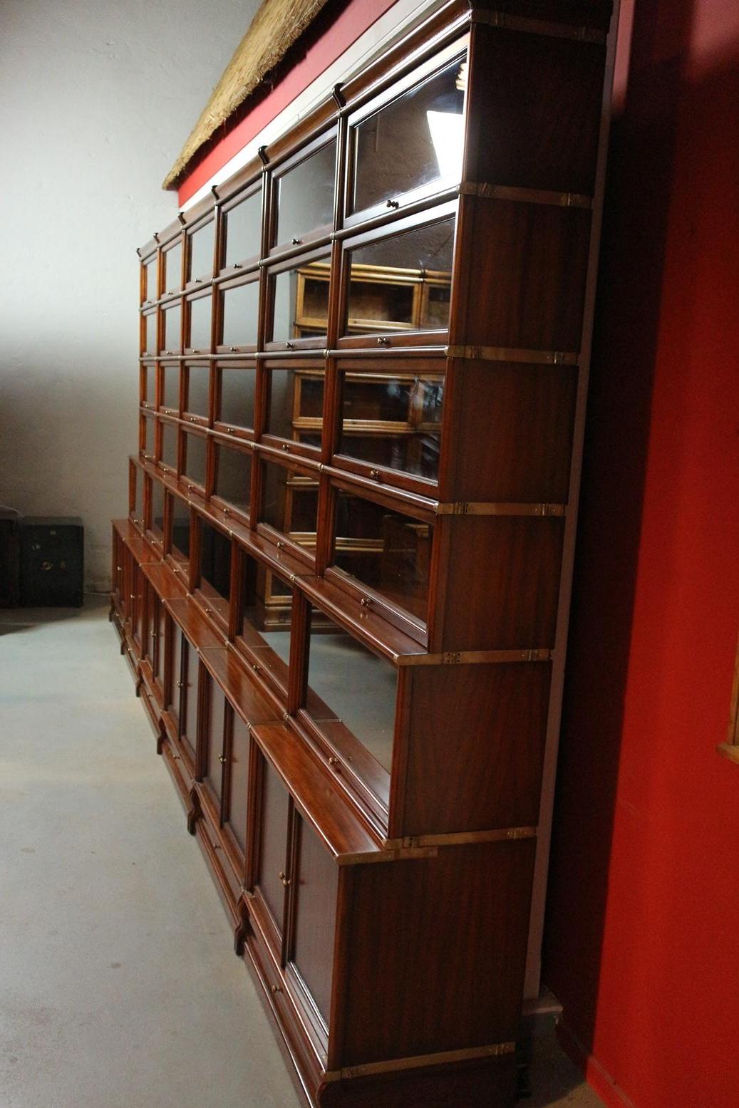 Large New Impressive Globe Wernicke Bookcase at 1stDibs | globe ...