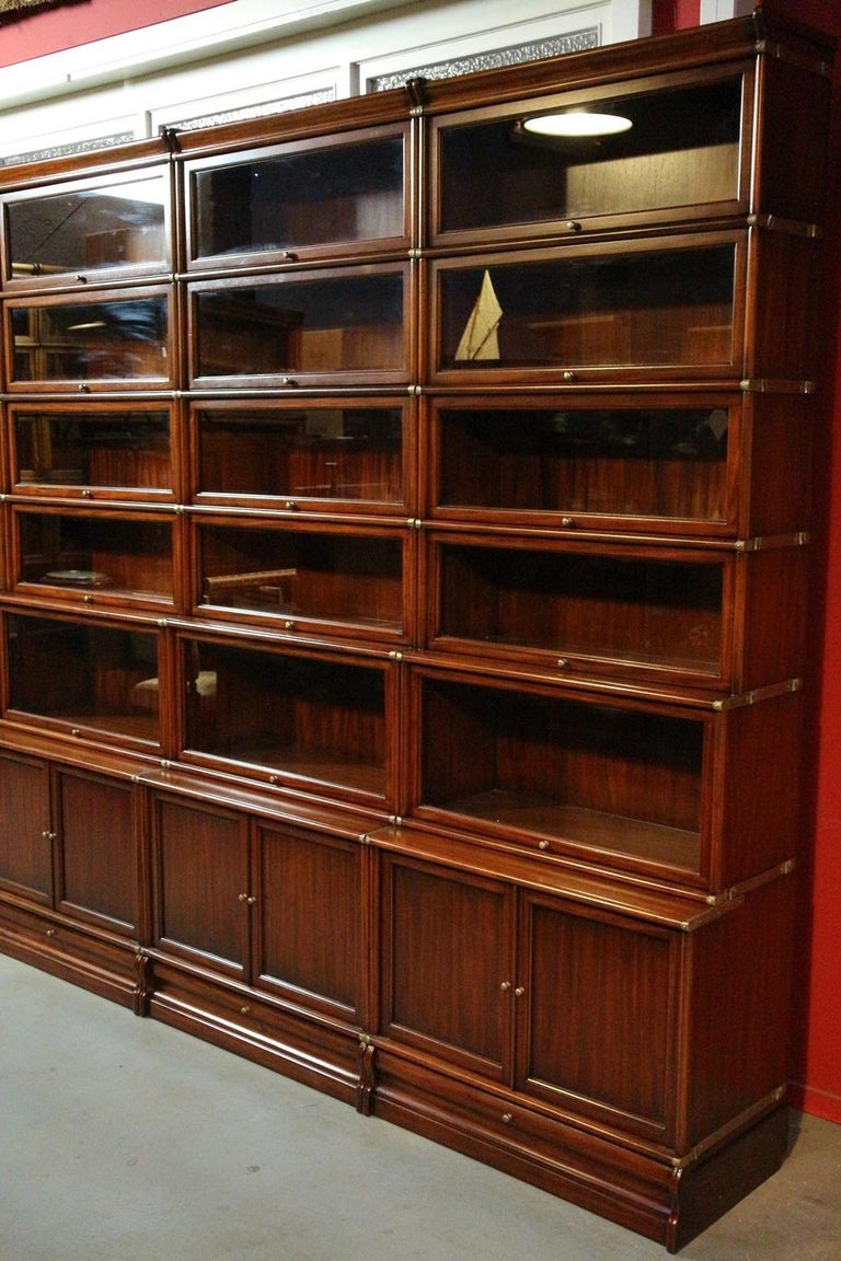 Large New Impressive Globe Wernicke Bookcase at 1stDibs