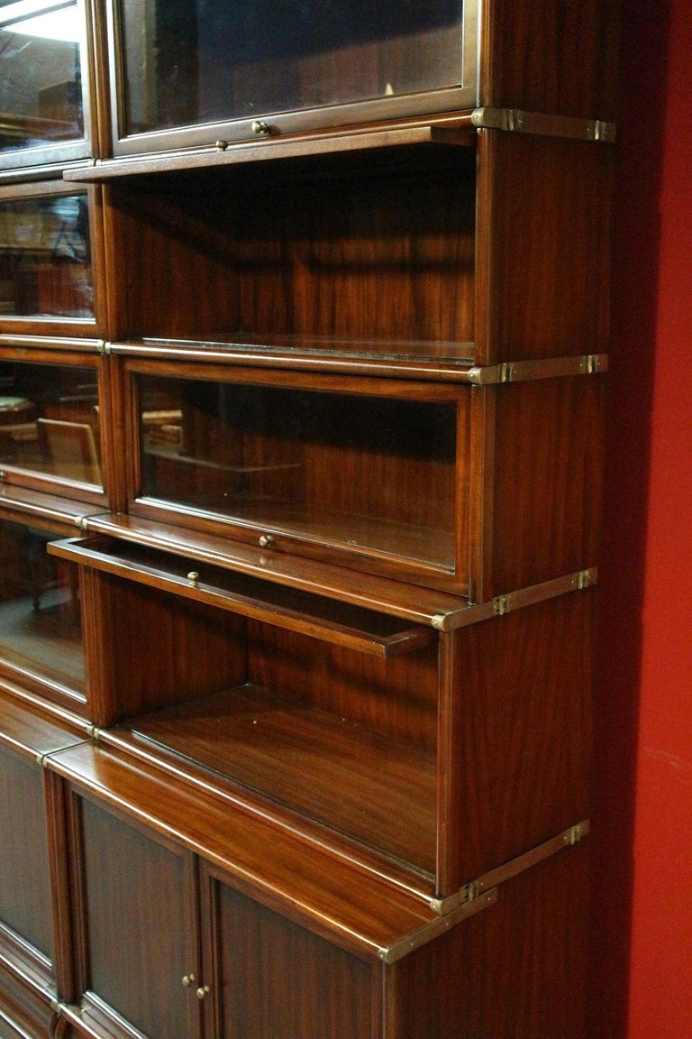 Large New Impressive Globe Wernicke Bookcase at 1stDibs