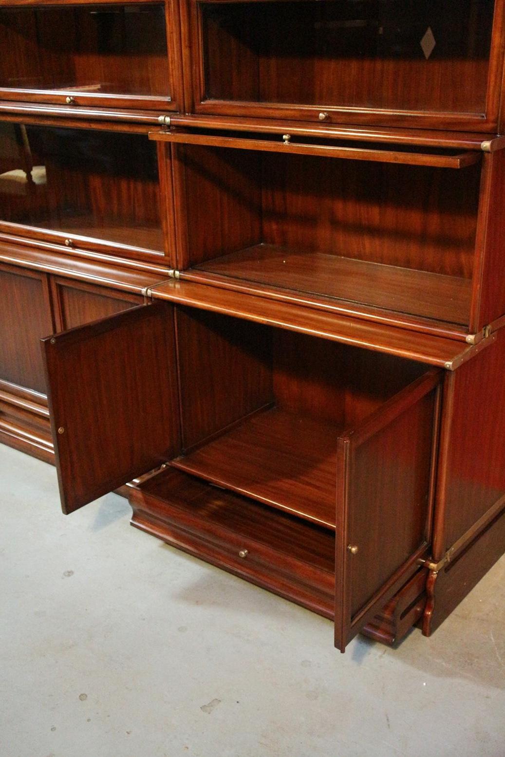Large New Impressive Globe Wernicke Bookcase at 1stDibs | globe ...