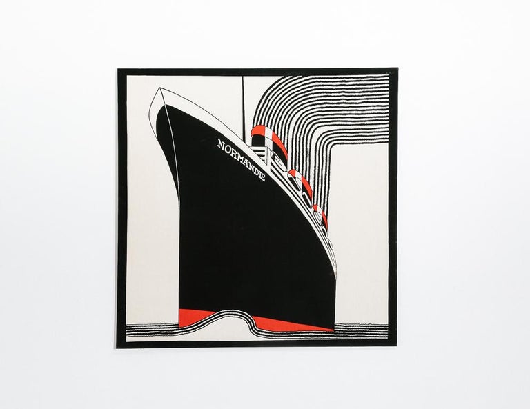 Large 'Normandie' Screenprint by Frances Butler at 1stDibs