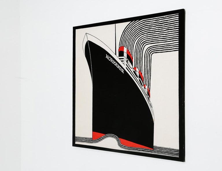 Large 'Normandie' Screenprint by Frances Butler at 1stDibs