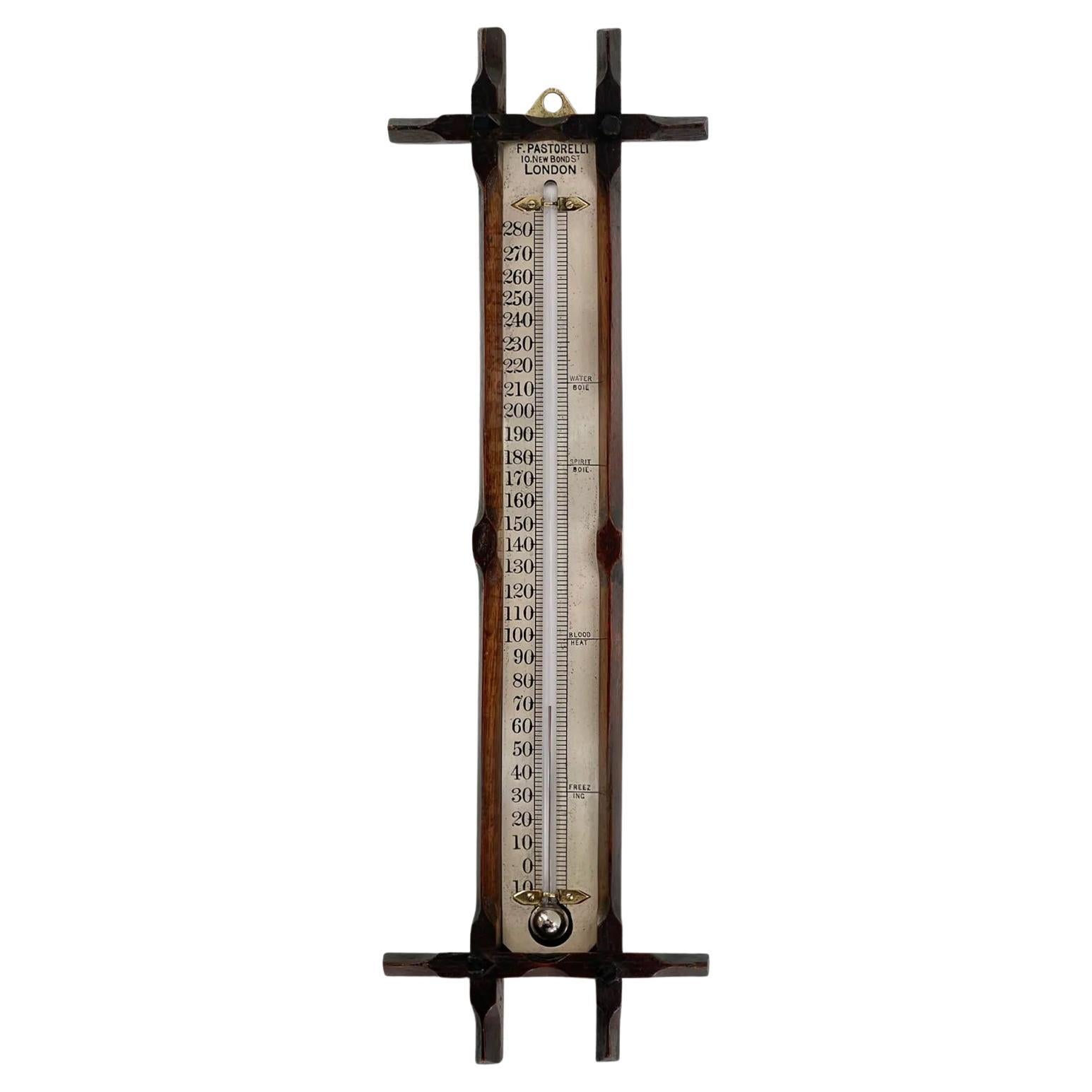 Mid Victorian Cased Travelling Thermometer For Sale at 1stDibs