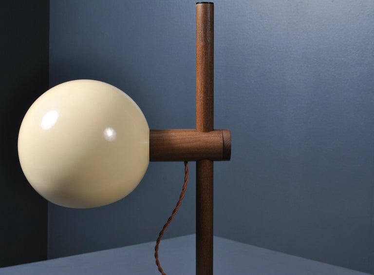 Large Oak Desk Lamp at 1stDibs