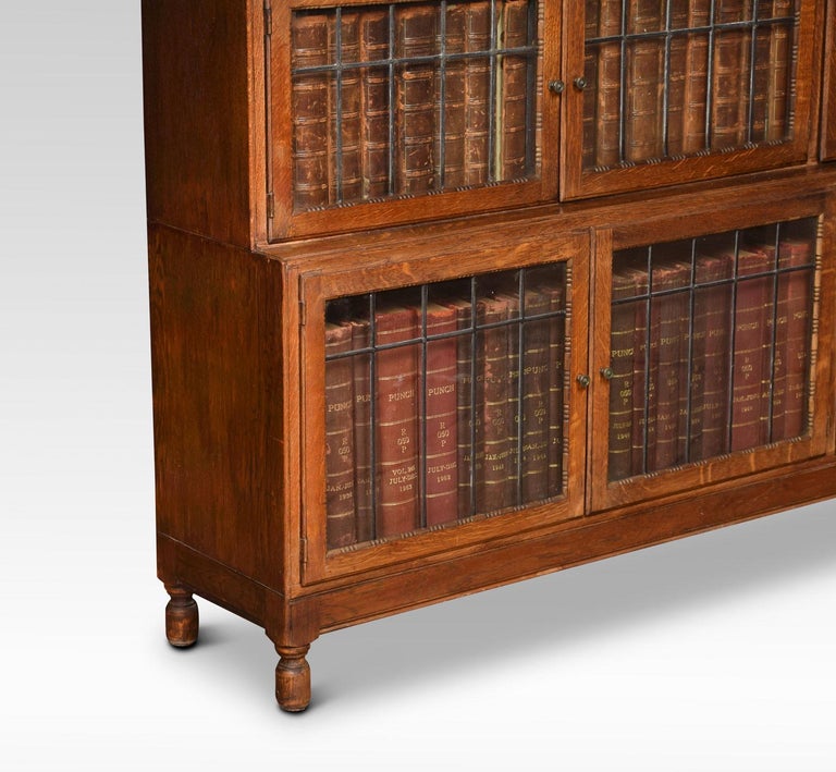 Large Oak Sectional Bookcase at 1stDibs | large oak bookcases