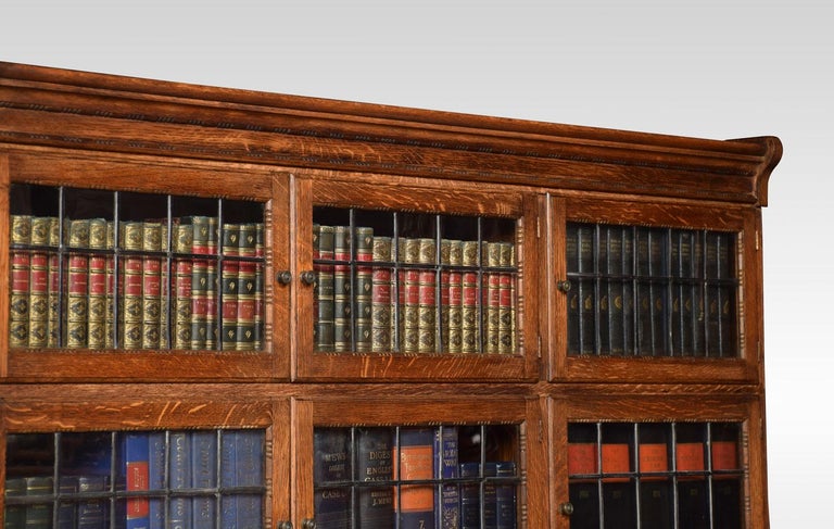 Large Oak Sectional Bookcase at 1stDibs | large oak bookcases