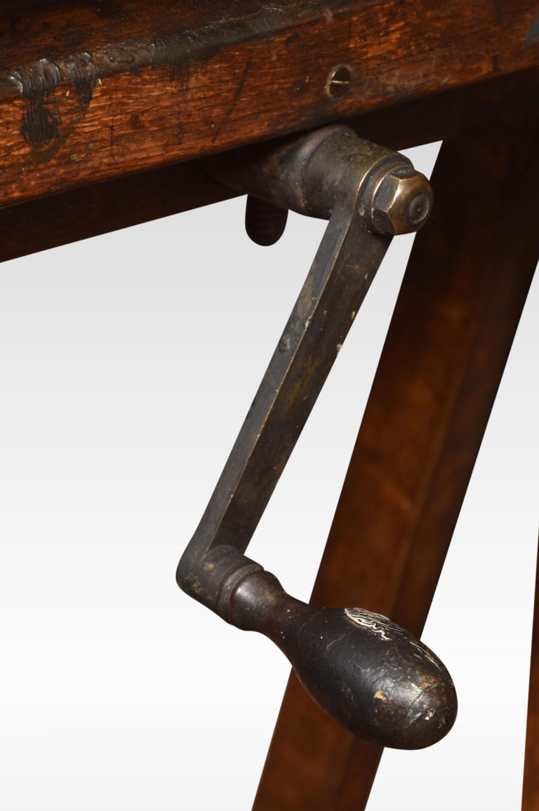 Large Oak Studio Easel by Windsor and Newton For Sale at 1stDibs