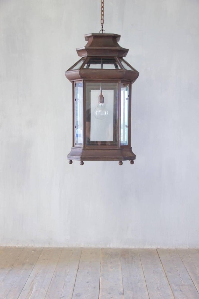 Large Octagonal Lantern For Sale at 1stDibs