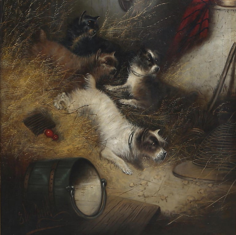 Large Oil on Canvas by Edward Armfield For Sale at 1stDibs