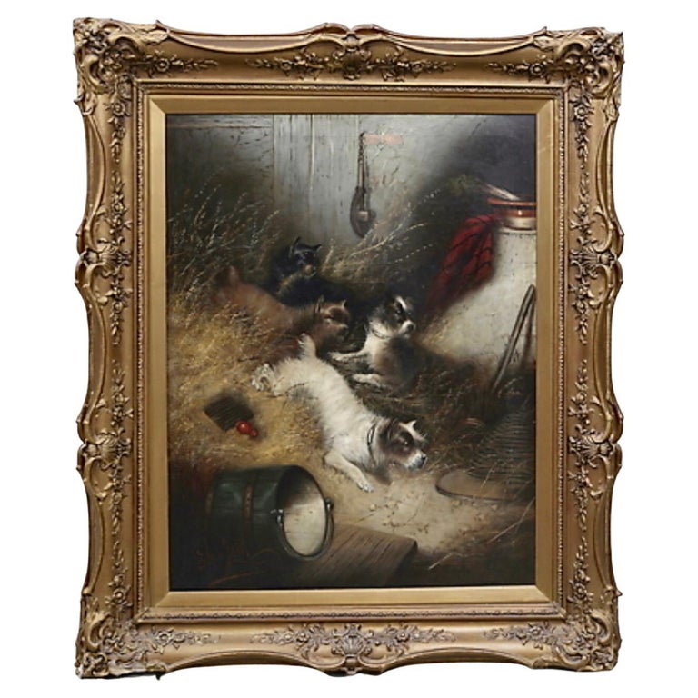 Large Oil on Canvas by Edward Armfield For Sale at 1stDibs